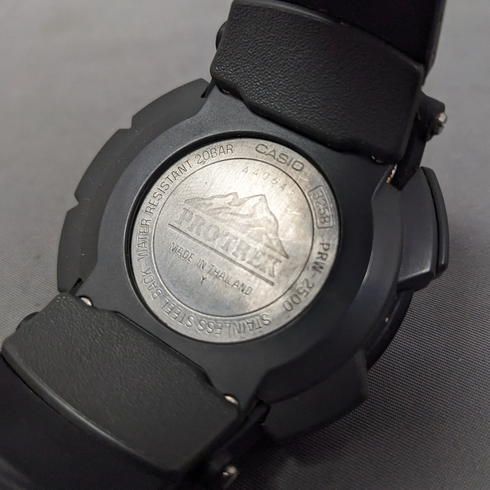 Pre-owned Casio Pro Trek (module 3258) solar powered watch - Own4Less